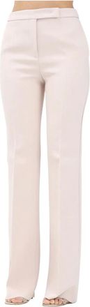 Max Mara Femme, Pantalons, Rose, Taille: 42 FR Elisir Straight Pantalons
