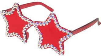 Valiclud Lunettes de soleil en diamant rétro lunettes de soleil sans monture lumière décoratif couvercle humain lunettes de soleil halloween sans monture lunet