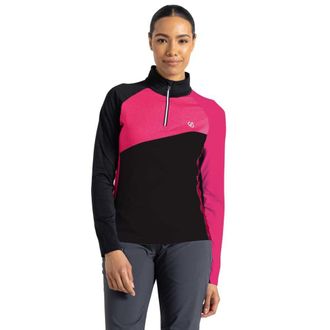 Dare 2B Damen Ice Core Stretch Pullover Sweater, Reines Rosa/Schwarz, 42
