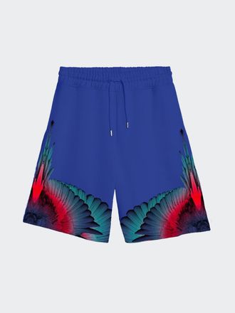 Marcelo Burlon Short Homme couleur Bleu Azur