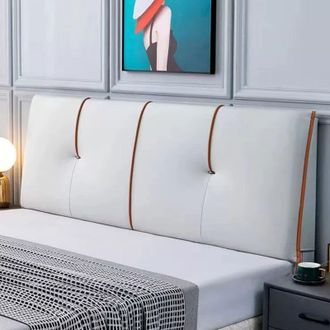 Generic Grau,Straps 71/Cal King,Rechteckiges Kopfteilkissen Gro&szlig;e Lendenwirbels&auml;ule Nackenst&uuml;tze R&uuml;ckenlehne Gepolstert Schlafsaal Tagesbettkissen Abnehmbare 