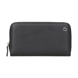 Orciani Genarbtes Leder Portemonnaie - - Accessories - Herren - Schwarzk - ONE SIZE