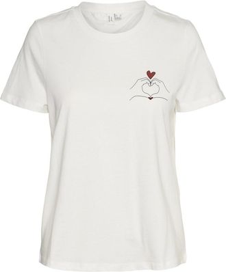 Vero Moda VMVIVA S/S O-Neck T-Shirt JRS BTQ GA