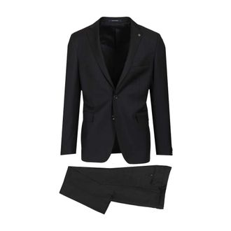 Tagliatore Homme, Costumes, Bleu, Taille: S Costume crois&eacute; &agrave; deux boutons