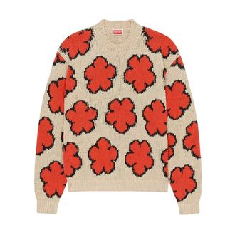 Kenzo Boke Flower Sweater - - Knitwear - Damen - Mehrfarbig - M