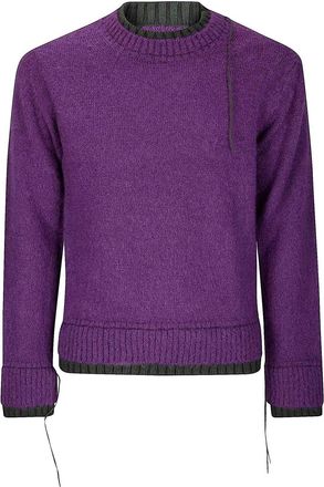 sacai Pull Col Rond - Violet