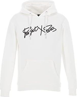 Project X Paris Sweat à Capuche Full Logo Broderie Blanc S