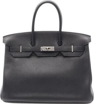 Herm&egrave;s Birkin Handtasche 35cm - Schwarz