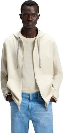 HUGO BOSS Homme, Sweatshirts et sweats &agrave; capuche, Blanc, Taille: M C-Spence 109
