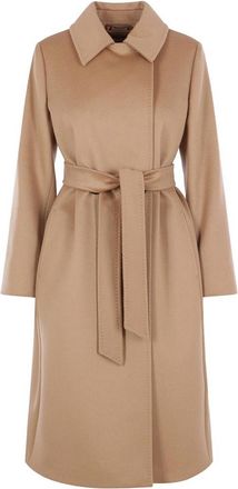 Max Mara Knielanger Mantel - Camel