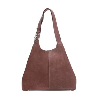 Coccinelle Cabas C-Easy en daim - Femme - Sacs - Rouge - Taille: ONE Size