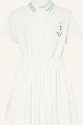 Fendi Piqué-Kleid weiss
