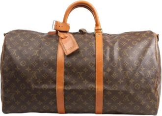 Louis Vuitton unisex, Pre-owned, Brun, Taille: ONE Size Sac Week-end en Toile Pre-owned