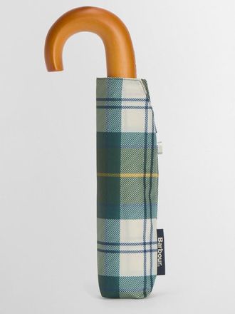 Barbour Reise-Taschenschirm in Tartanmuster mit H&uuml;lle in