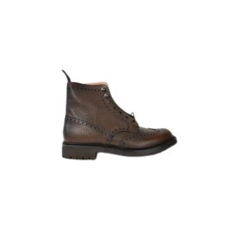 Churchs Flache Leder-Stiefeletten - - Shoes - Herren - Braun - 42 EU