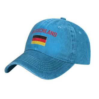 Generic Casquettes De Golf Drapeau Vintage De lAllemagne Respirante Casquette Trucker R&eacute;glable Visiere pour Randonn&eacute;e Golf Femmes