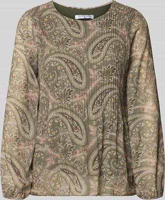 Zabaione Blusenshirt mit Plisseefalten Modell Ka44ia