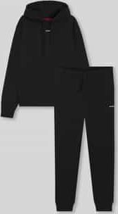 HUGO BOSS Trainingsanzug mit Logo-Schriftzug im 2-teiligen Set