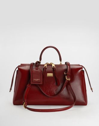 Dolce & Gabbana Vittoria Handbag - Frau Schulter- Und Umh&auml;ngetaschen Red Onesize