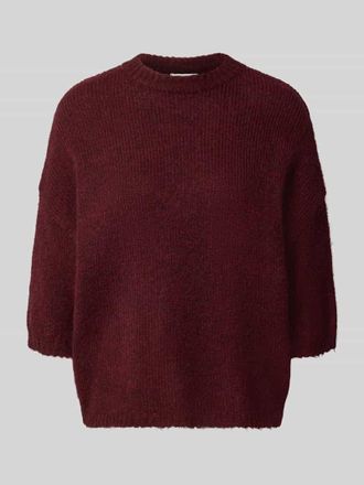 b.young Relaxed Fit Strickpullover mit 3/4-Arm Modell BYOTIA