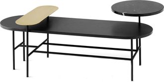 & Tradition Table basse en fr&ecirc;ne Palette JH7, Jaime Hayon, 2018 & Tradition