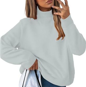 Generic Pulls Femmes Soldes Hiver Pullover Femme Laine V&ecirc;tements De pour Femmes pour Chaque Occasion Cardigan en Coton Et Lin &Eacute;t&eacute; Pull en Laine Femme Hiver Pu