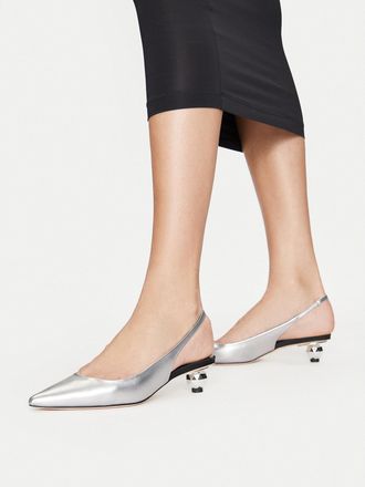 Max Mara Pumps Weekend Max Mara Gallico 2515521034600 Silberfarben