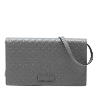 Gucci Pre-owned Crossbody - Femme - Pre-owned - Gris - Taille: ONE Size