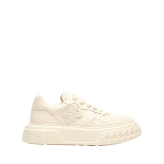 Casadei Off Road Leder-Sneakers - - Shoes - Damen - Beige - 40 1/2 EU