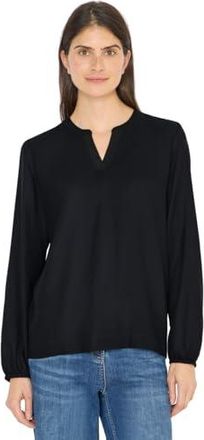 Cecil 3412489 Tunique de Couleur Unie, Noir, XXL Femmes