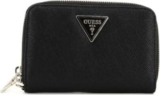 Guess Laurel SLG Medium Double Zip Wallet M Black