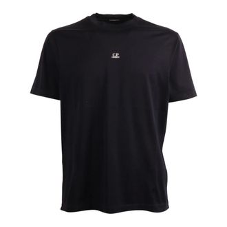 C.P. Company C.p. Company, Homme, Tops, Noir, Taille: M Logo T-Shirt