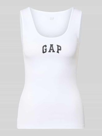 GAP Tanktop mit Logo-Print und Rundhalsausschnitt