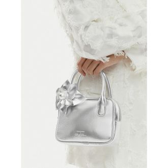 Gino Rossi Handtasche GINO ROSSI EO-ROSE-LA224-194455 Silberfarben