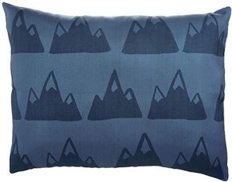 Bonamaison Le Jardin du Lin Kissenbezug Zierkissenbezug Blau Kissenbezug, Für Bett, Auto, Sofa, Haus, Wohnzimmer, Schlafzimmer, Dekoration, 45x60 Cm - Entworfen 