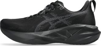 Asics Novablast 5 Damen-Laufschuhe, Schwarz, Grau (Black/Carrier Grey), 40.5 EU