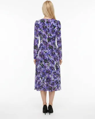 Dolce & Gabbana Womens Multicolor Silk Casual Dress