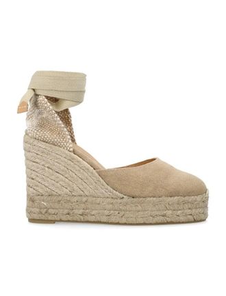Castaner Sandalen - Carina 8 Wedge Espadrilles - Gr. 35 (EU) - in Beige - f&uuml;r Damen