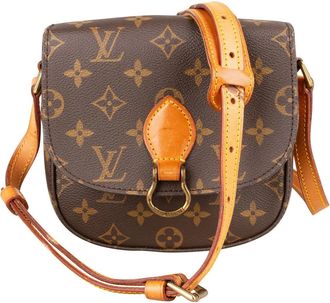 Louis Vuitton Crossbody Bags - Louis Vuitton Canvas Monogram Saint Cloud PM Cross - Gr. unisize - in Braun - f&uuml;r Damen