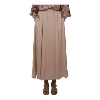 Ivi Seaside Collection Midi-Rock - - Skirts - Damen - Rosa - 2XS