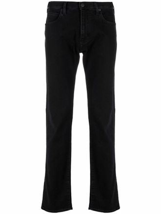 Emporio Armani Jeans mit geradem Bein - Schwarz