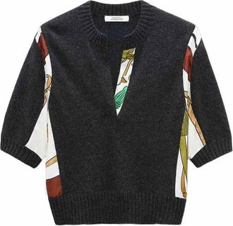 Dorothee Schumacher V-Pullover - Grau