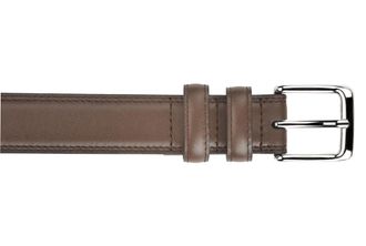 Bexley Brixton Silver - Ceinture homme ch&acirc;taigne