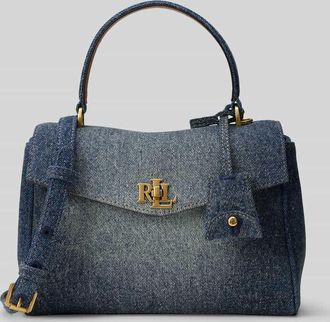 Lauren Ralph Lauren Henkeltasche in Denim-Optik Modell FARRH