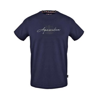 Aquascutum T-Shirt f&uuml;r Herren (Marine)