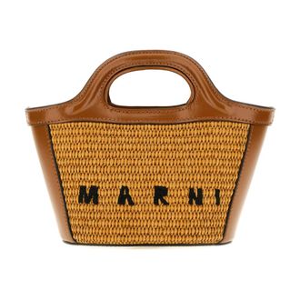 Marni Femme, Sacs, Brun, Taille: ONE Size Sacs à main pour femmes