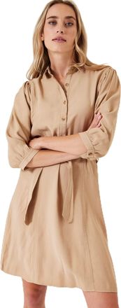 Garcia Garcia Damen C30088_Ladies Dress Kleid, iced Coffee, XS
