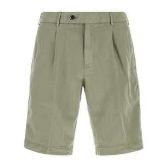 Pantaloni Torino Homme, Shorts, Vert, Taille: 5XL Bermuda en m&eacute;lange de lyocell