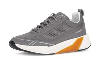 Rollingsoft Sneaker ROLLINGSOFT, Herren, Gr. 8,5 (42,5), dunkelgrau, Lederimitat, Textil, Schuhe Sneaker, Freizeitschuh, Halbschuh, Schn&uuml;rer mit Details in der So