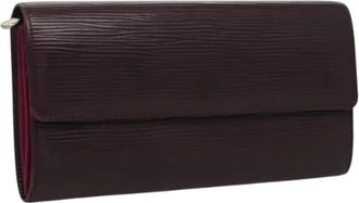 Louis Vuitton Pre-owned Cuir petite-maroquinerie - Femme - Pre-owned - Violet - Taille: ONE Size
